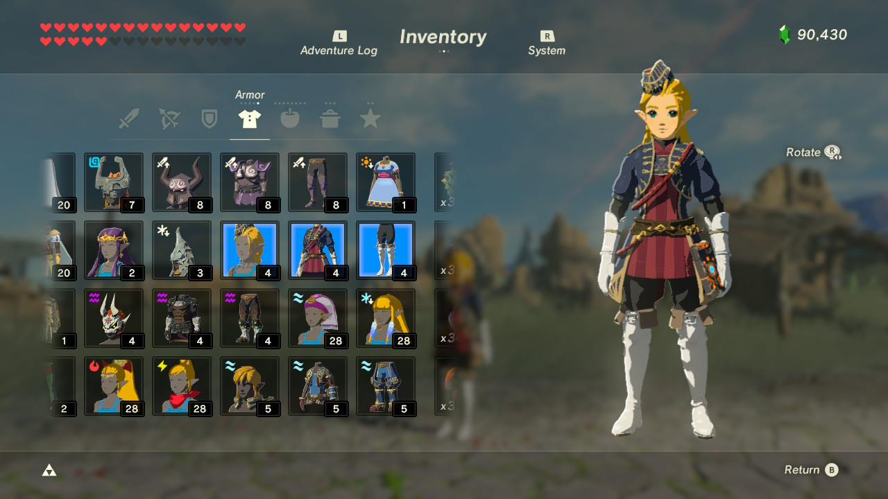 Zelda's Ballad - Royal Guard Redesign (Switch) Mod for The Legend of ...
