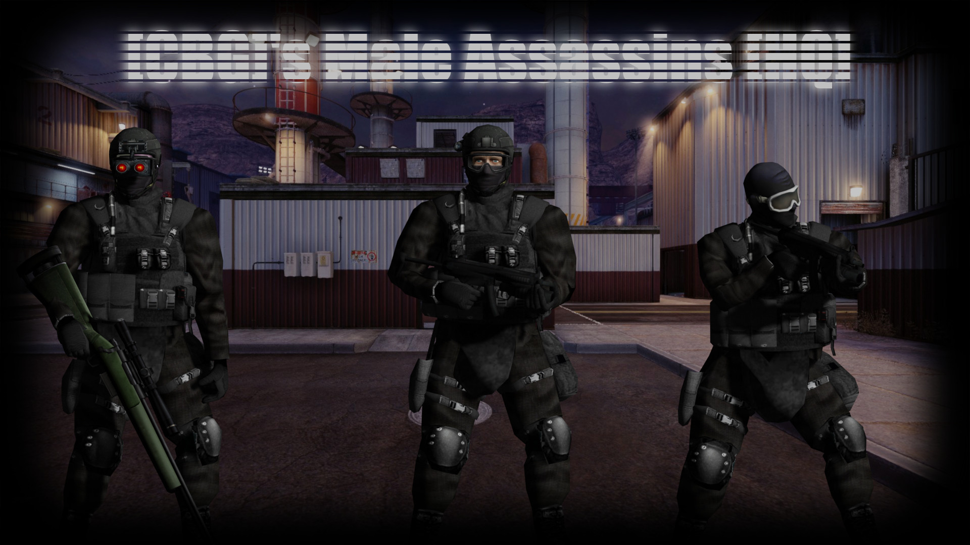[CBG]'s Male Assassins [HQ] Mod for Half-Life: Opposing Force | HL:OF Mods