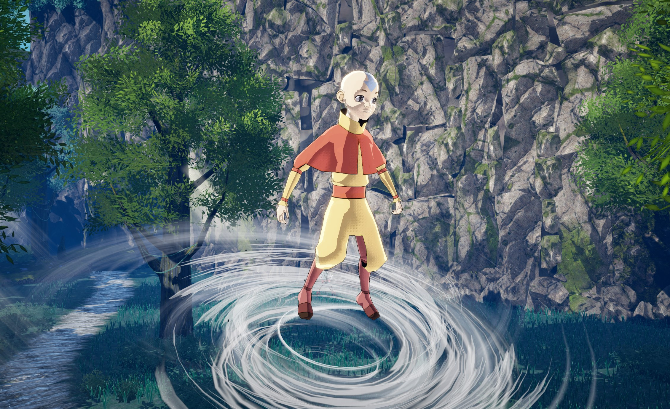 Aang from Avatar The Last Airbender Mod for My Hero One's Justice 2 ...