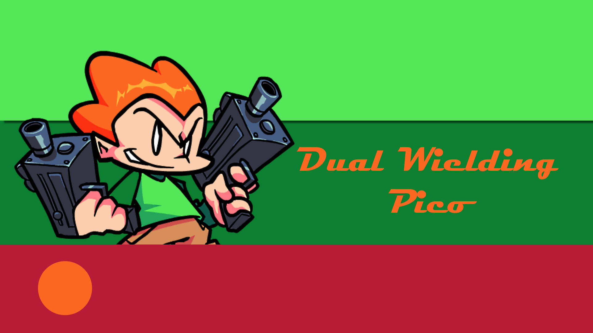 Dual Wielding Pico Mod for Friday Night Funkin' | FNF Mods