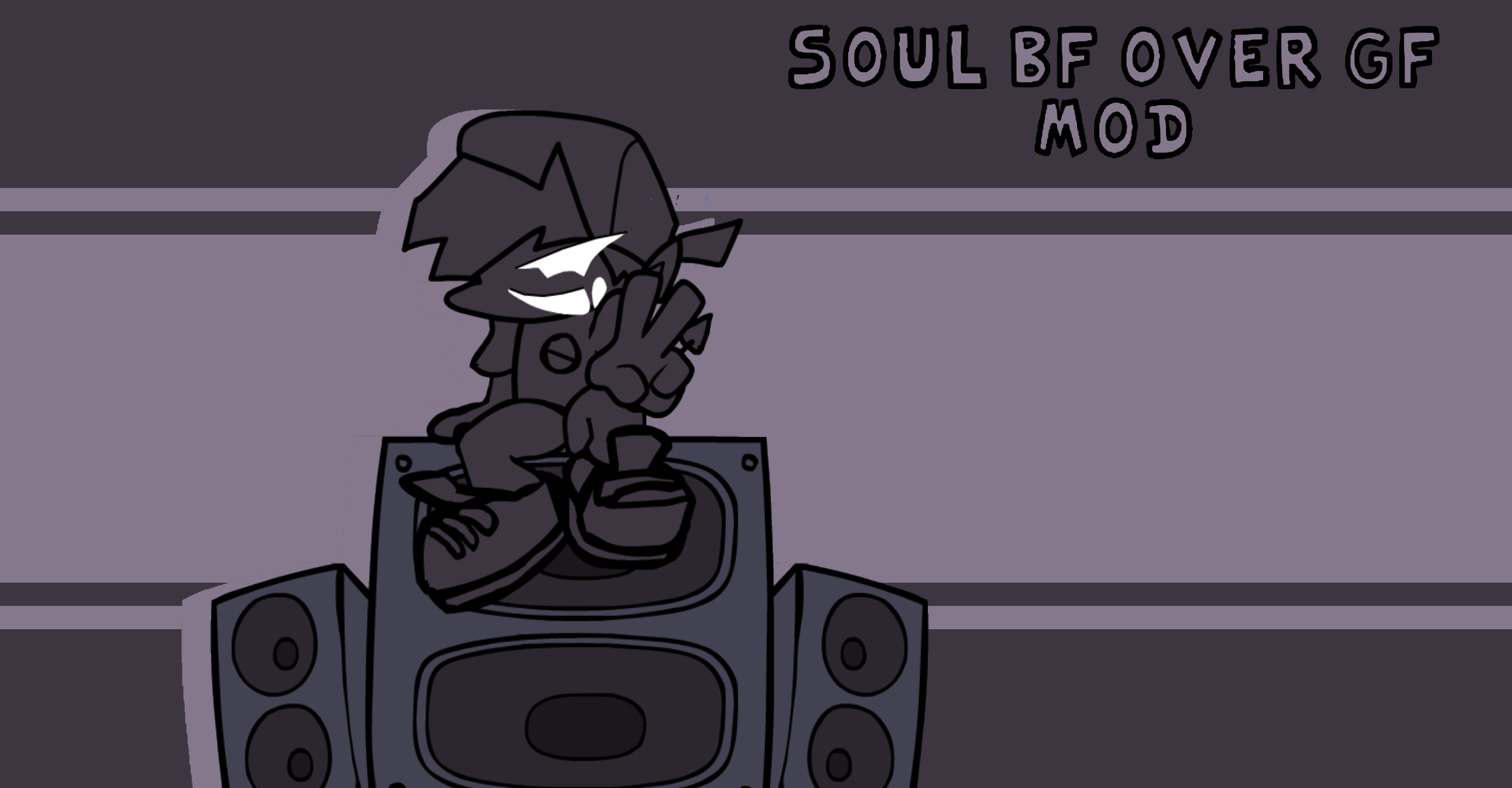 Soul BF over GF [Friday Night Funkin'] [Mods]