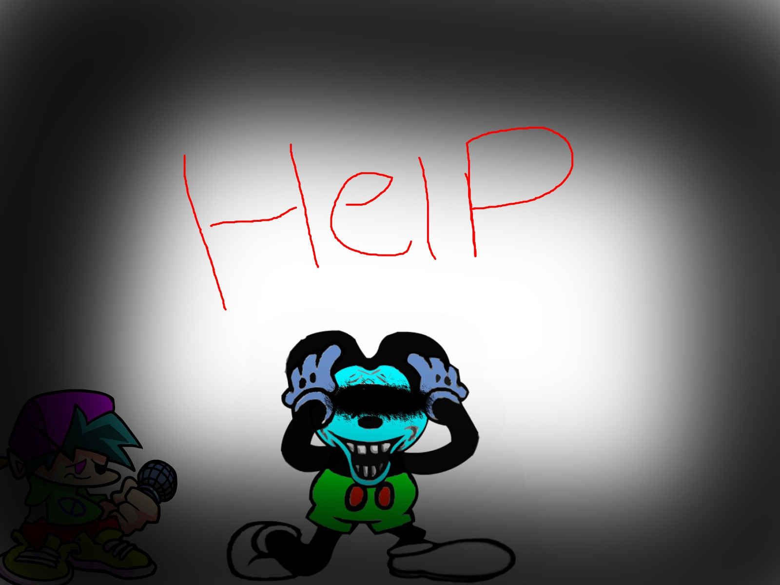 sad mouse J side Mod for Friday Night Funkin' | FNF Mods