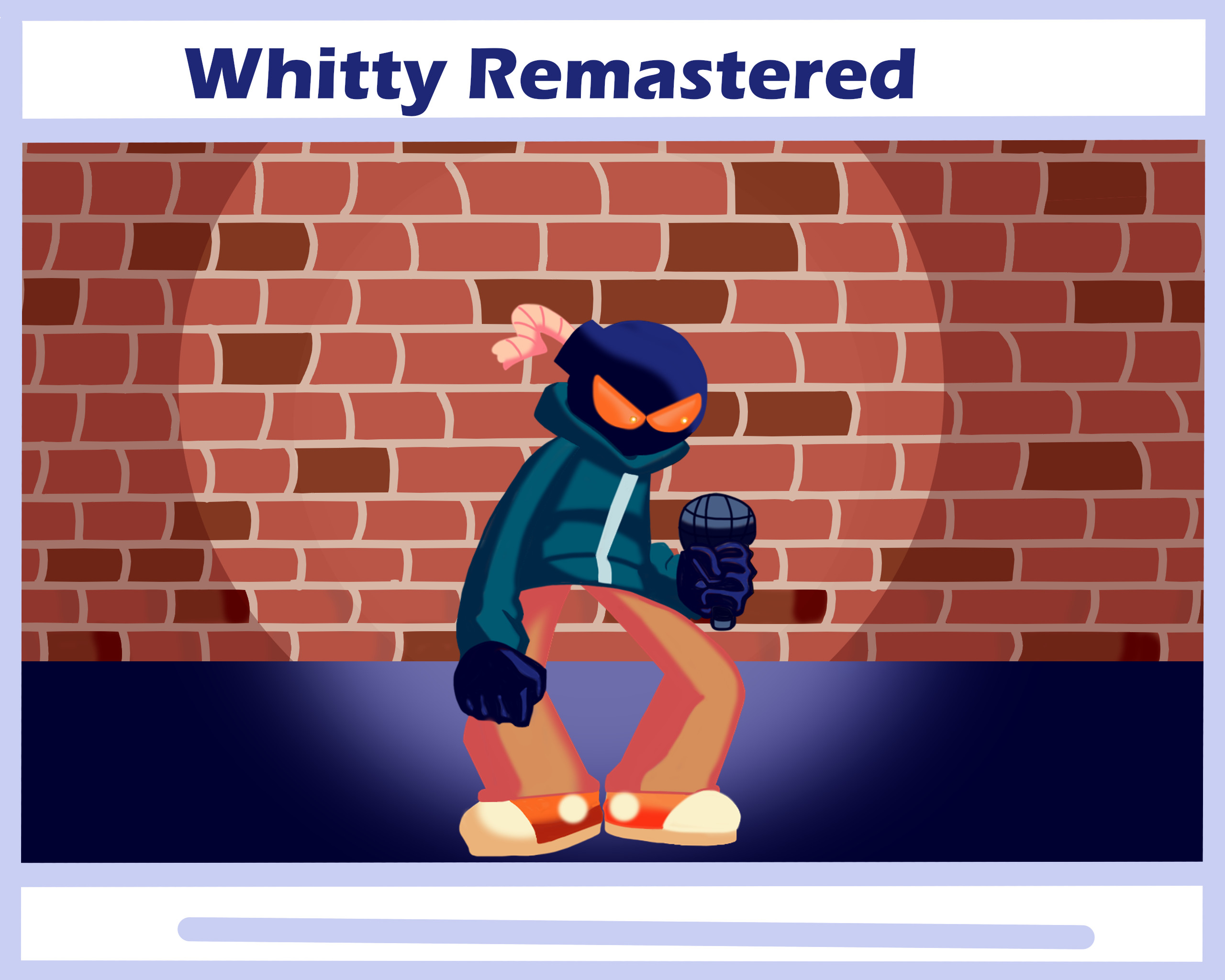 lineless Remaster Whitty Mod for Friday Night Funkin' | FNF Mods