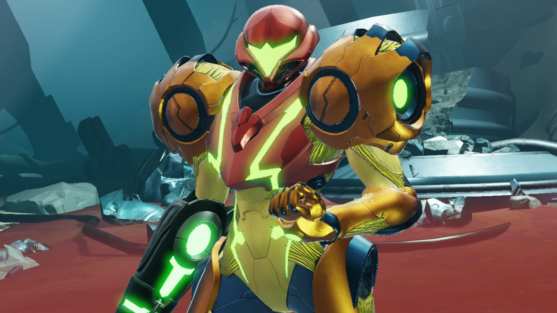 Varia Color Scheme for Gravity Suit Mod for Metroid Dread | Dread Mods