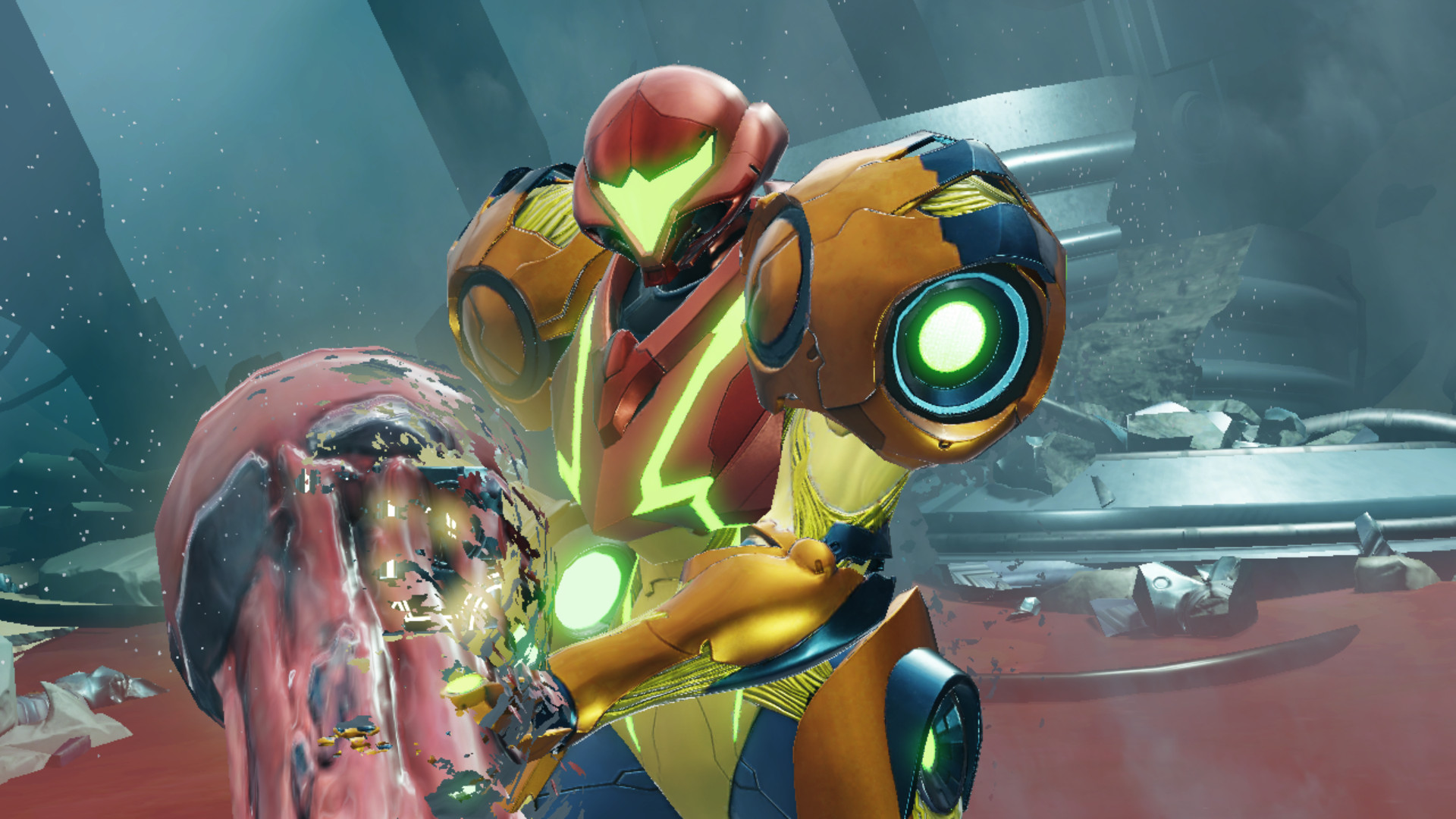 Varia Color Scheme for Gravity Suit Mod for Metroid Dread | Dread Mods