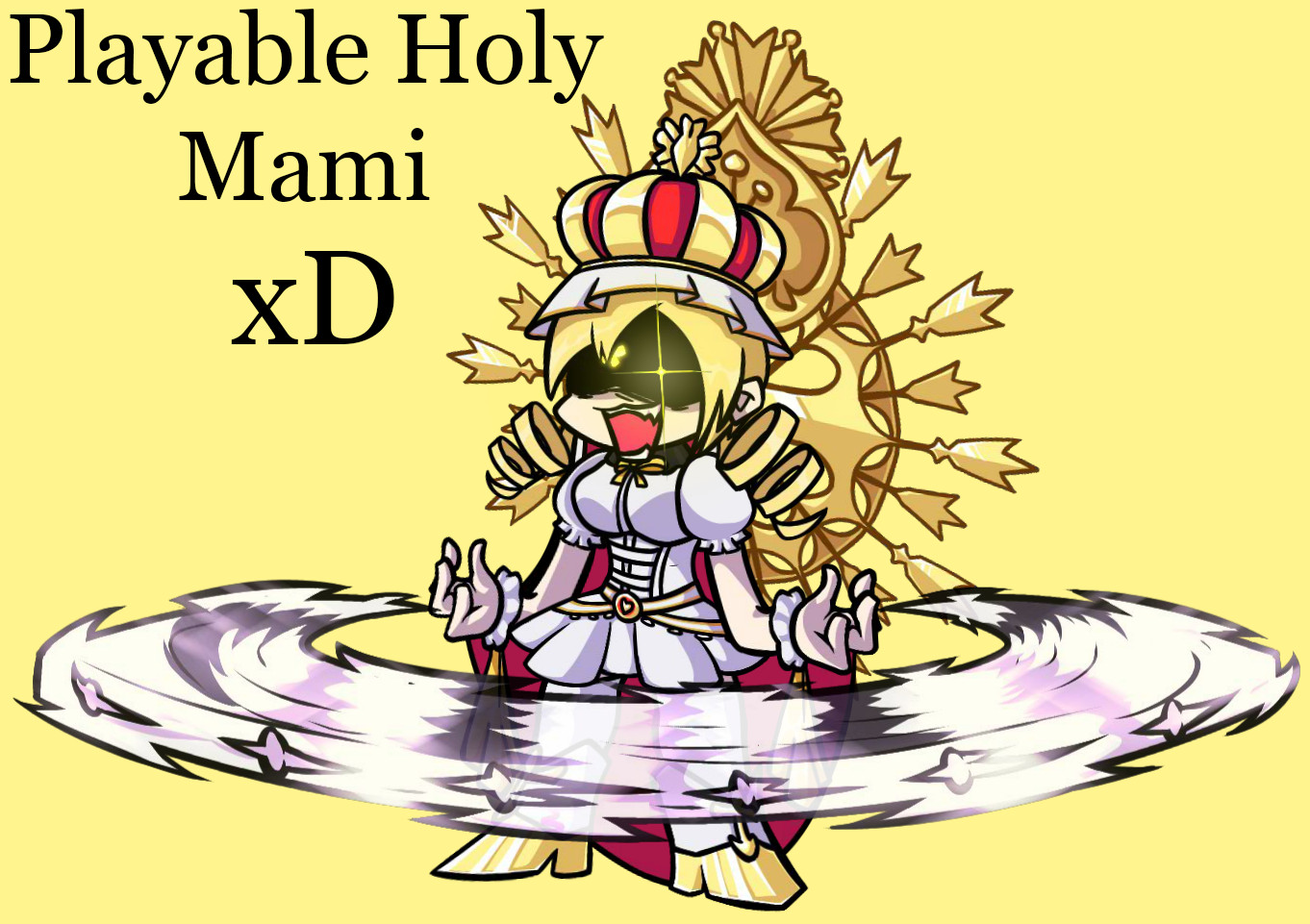 Playable Holy Mami Mod for Friday Night Funkin' | FNF Mods