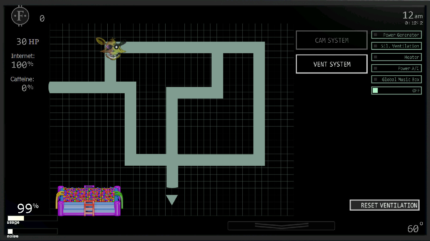 Rejected Custom Night 2 Golden Withered Foxy Mod Mod for Ultimate ...