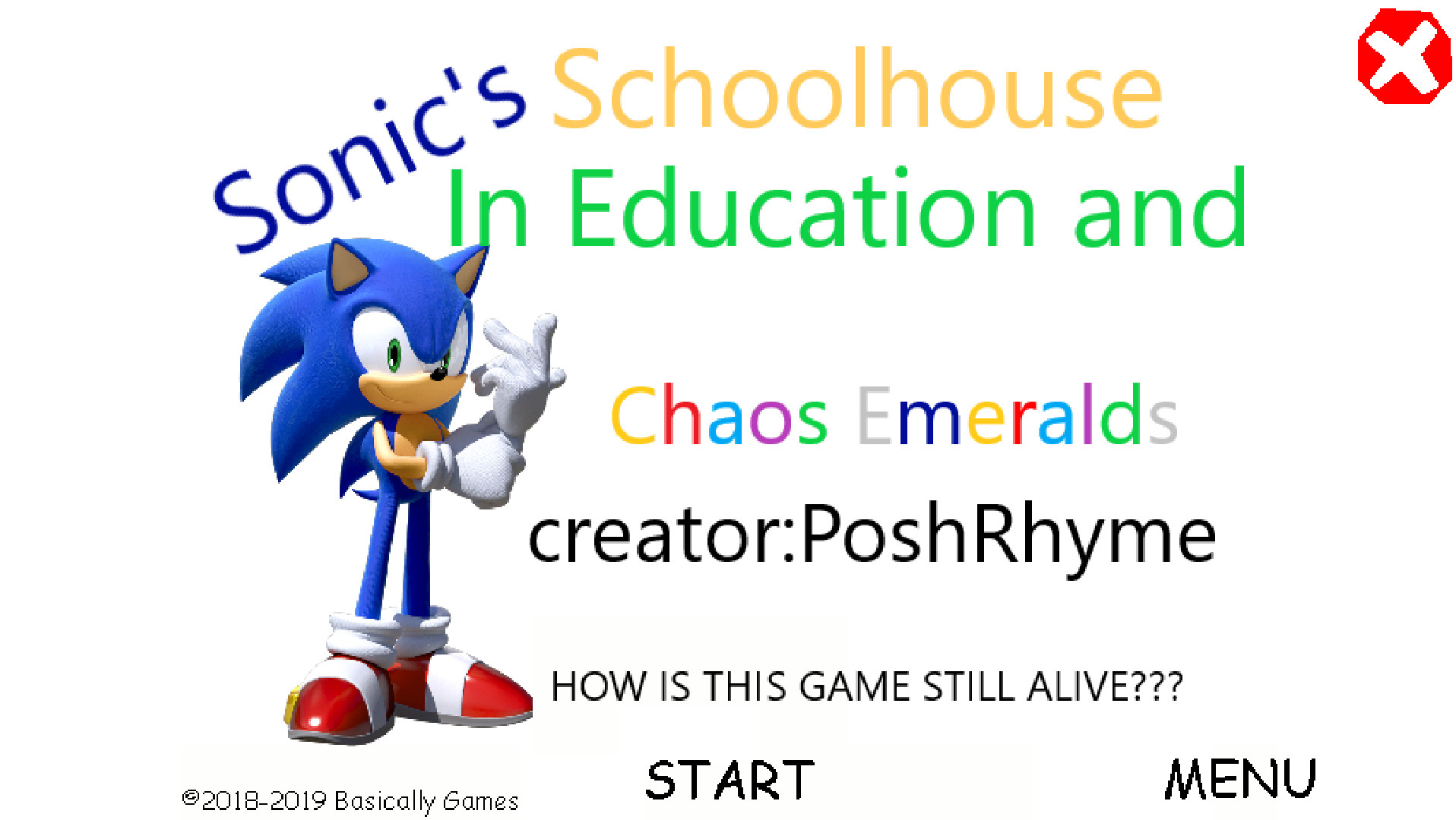 Sonic's School House in Education and ChaosEmerald Mod for Baldi's ...