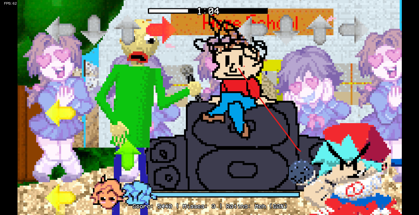 vs baldi Mod for Friday Night Funkin' | FNF Mods