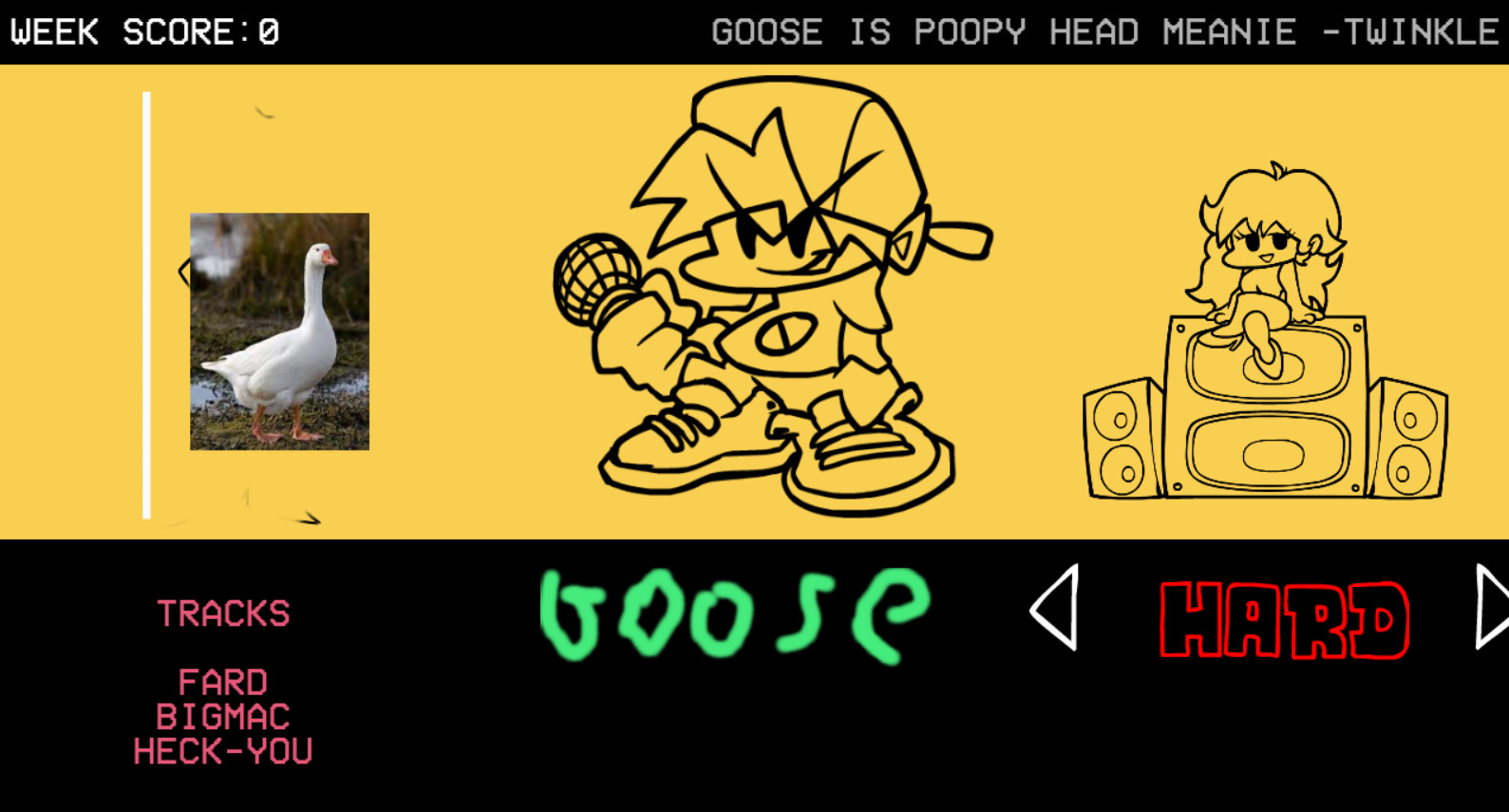 VS Goose FNF MOD V2.1 Mod for Friday Night Funkin' | FNF Mods