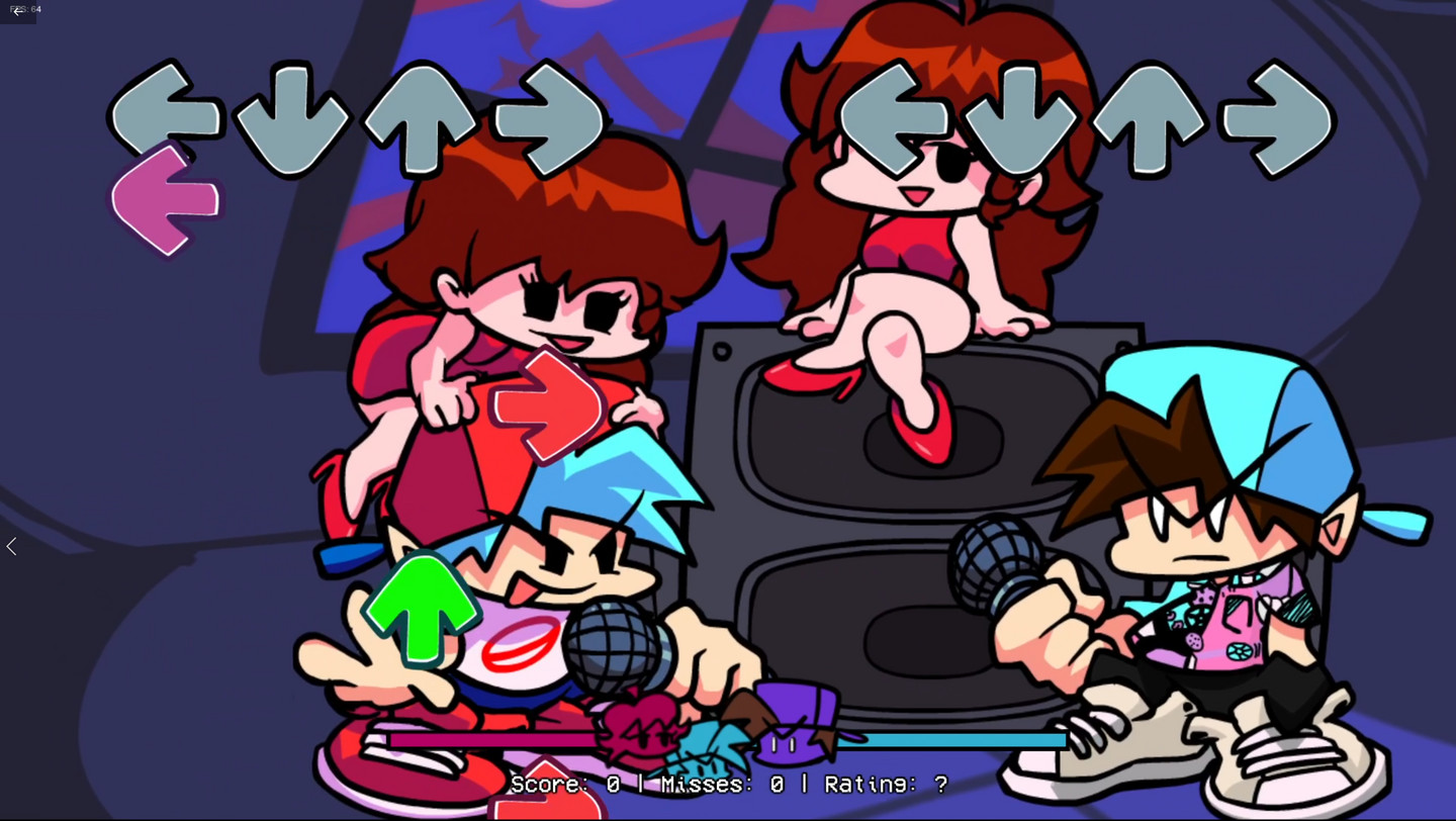 BF and GF Spooky Month replacement Mod for Friday Night Funkin' | FNF Mods