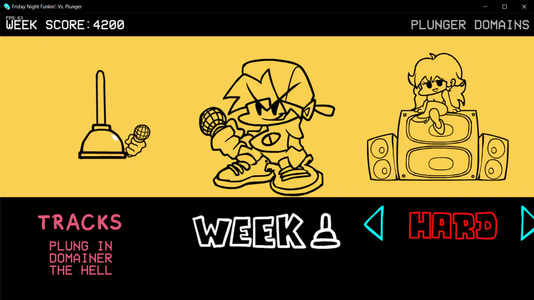 Vs. Plunger FULL WEEK Mod for Friday Night Funkin' | FNF Mods