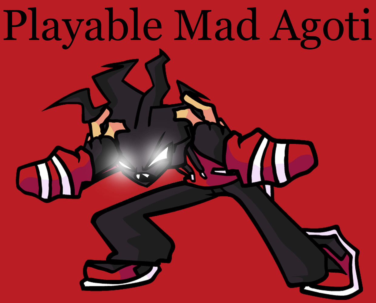 Playable Mad Agoti Mod for Friday Night Funkin' | FNF Mods