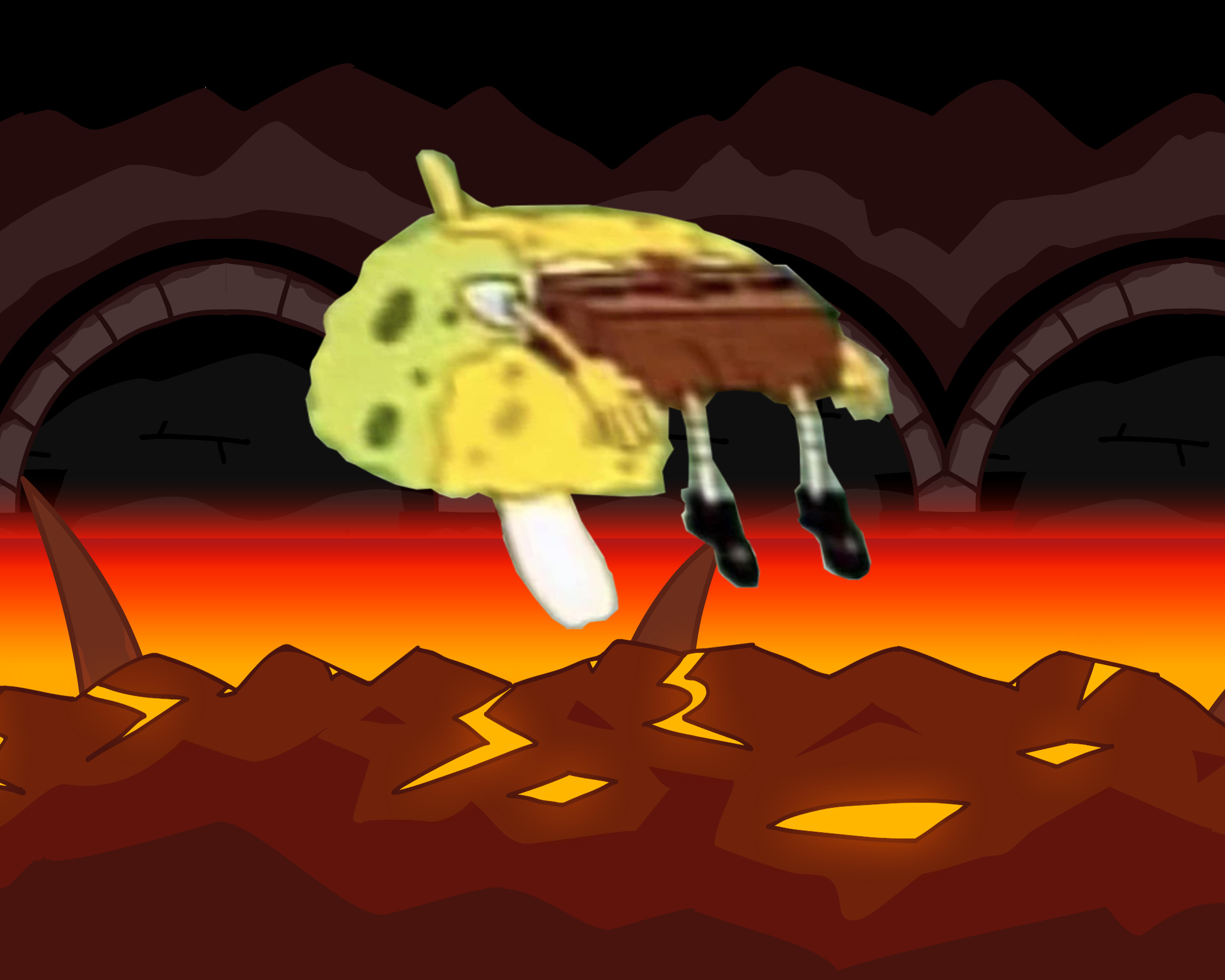 SpongeBob(Ascends!) [Friday Night Funkin'] [Mods]