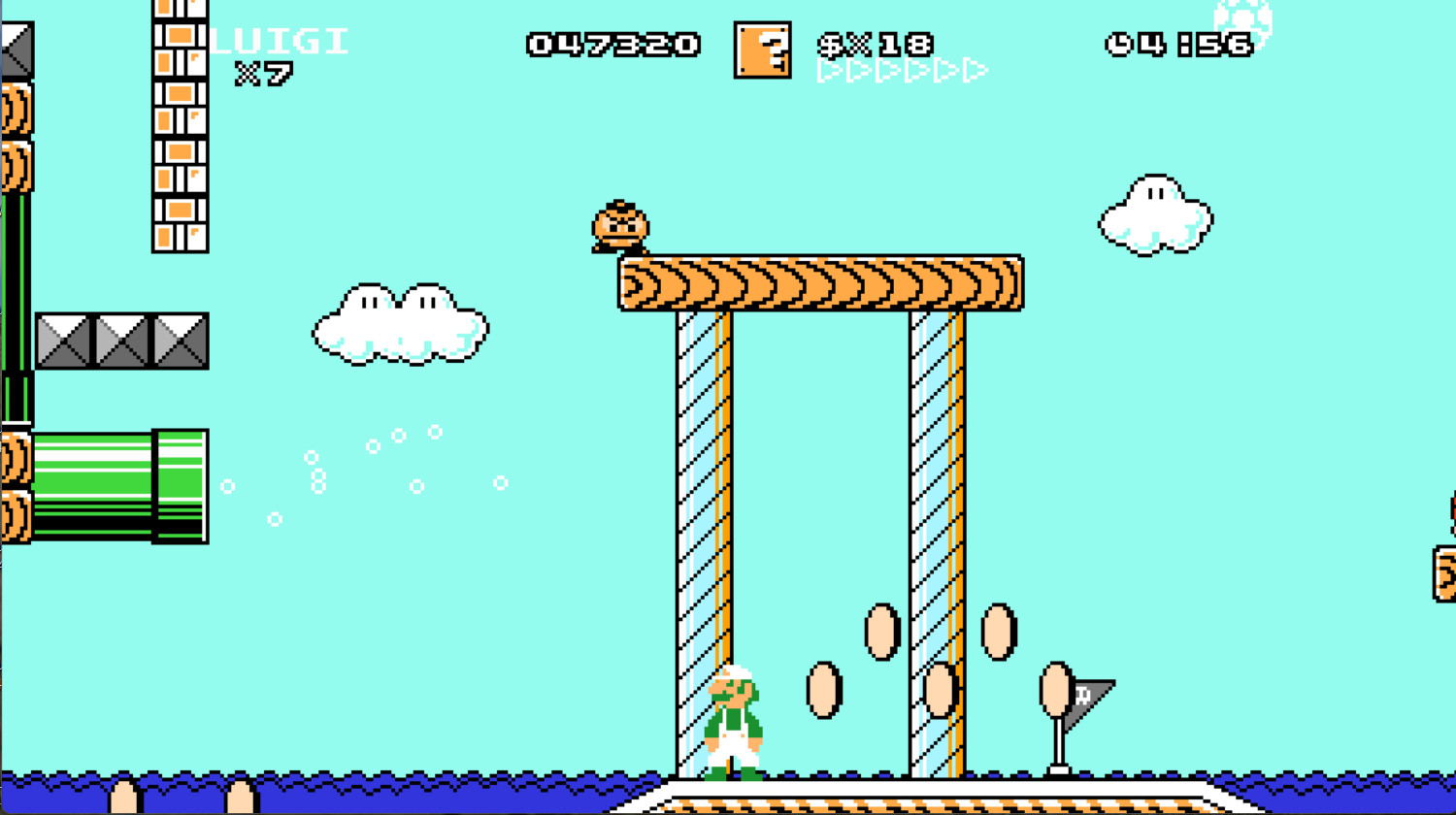 1.9 SMB3 NES World Skin Port Mod for Boll Deluxe | BDX Mods