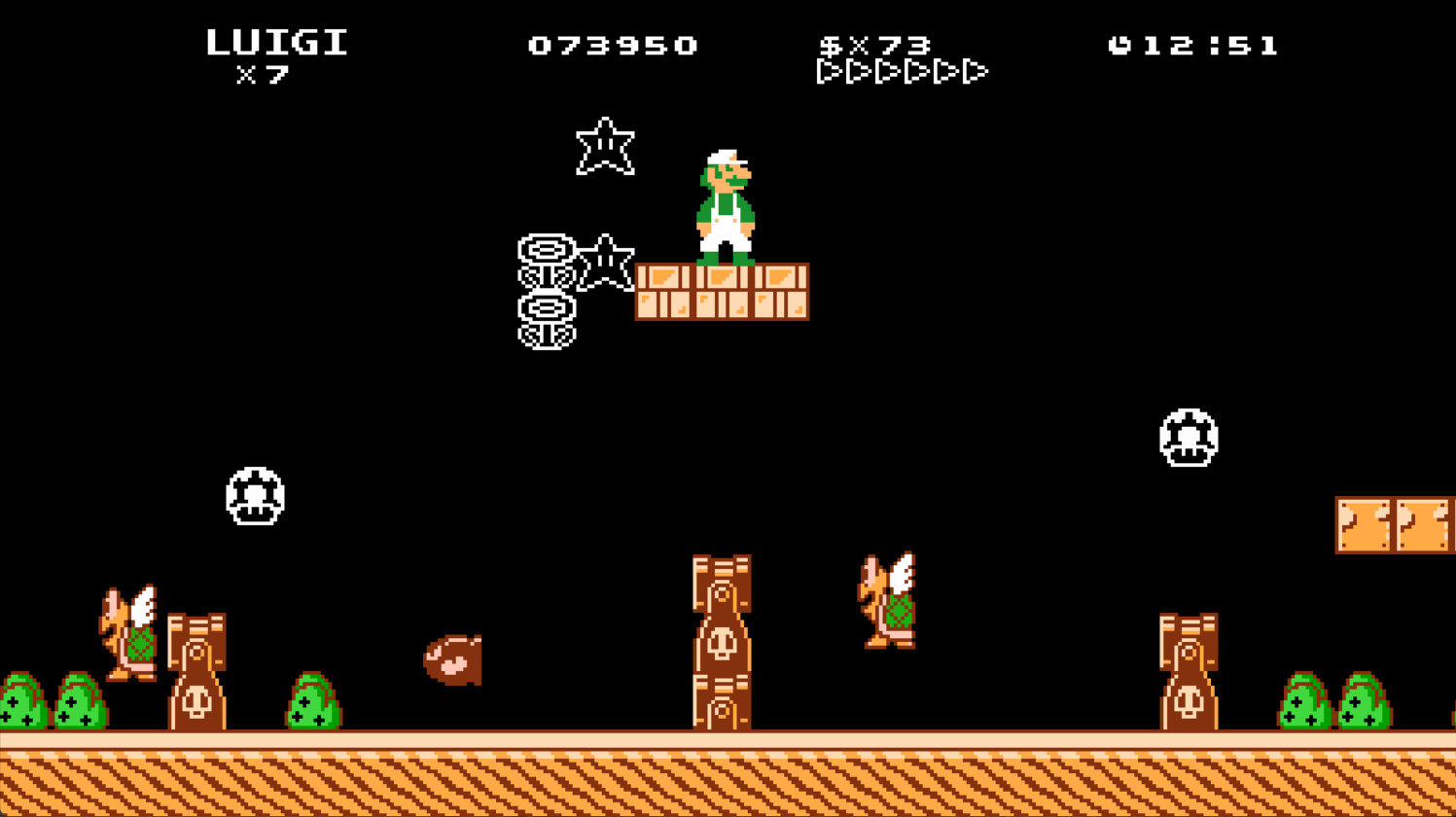 1.9 SMB3 NES World Skin Port Mod for Boll Deluxe | BDX Mods