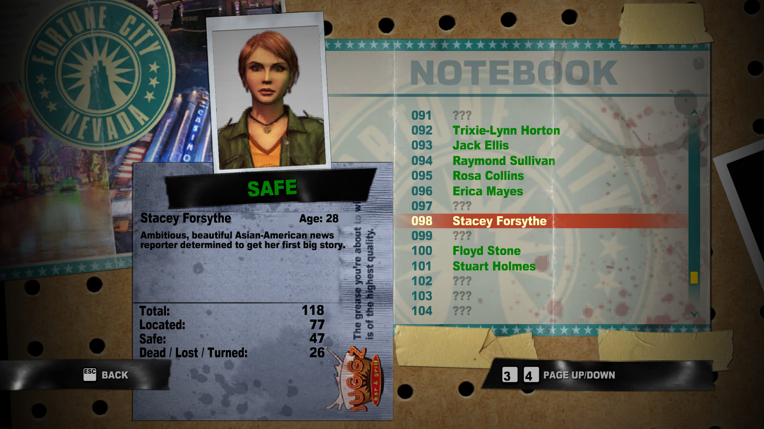 Rebecca replaces Stacy and Stacy replaces Rebecca [Dead Rising 2] [Mods]