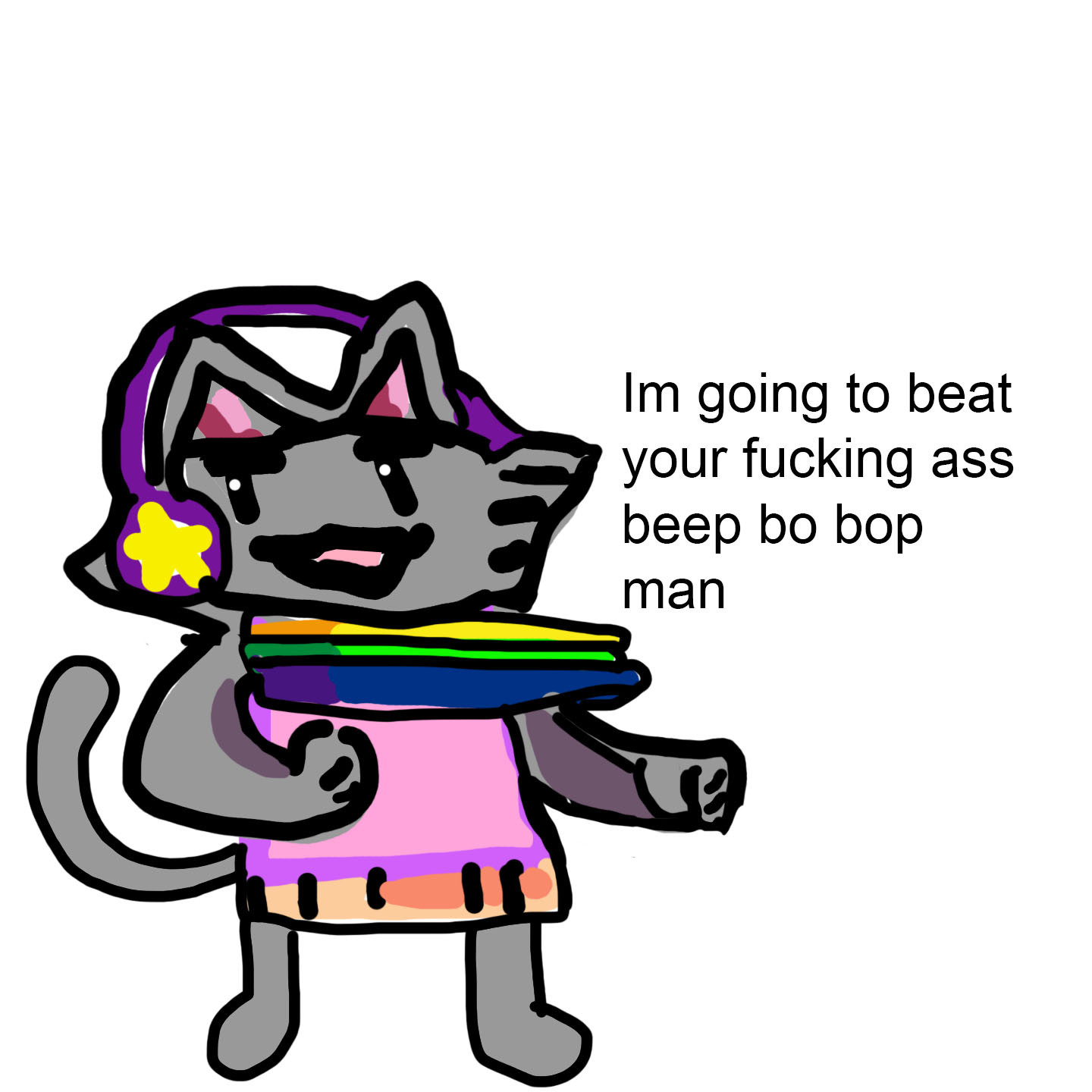 Playable Nyan cat for Psych engine [Friday Night Funkin'] [Mods]