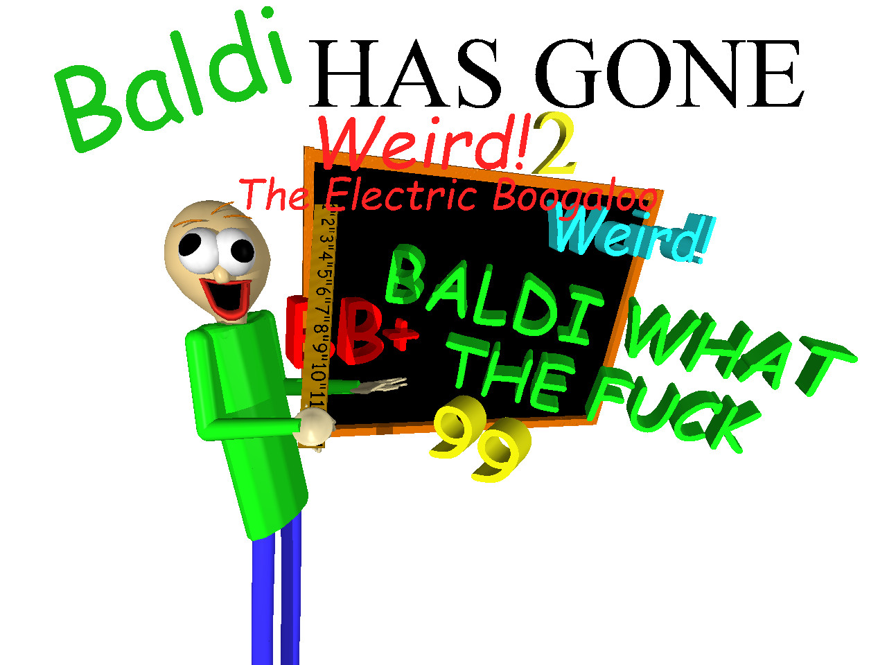 Baldi Has Gone Weird 2: The Electric Boogaloo Mod for Baldi's Basics ...