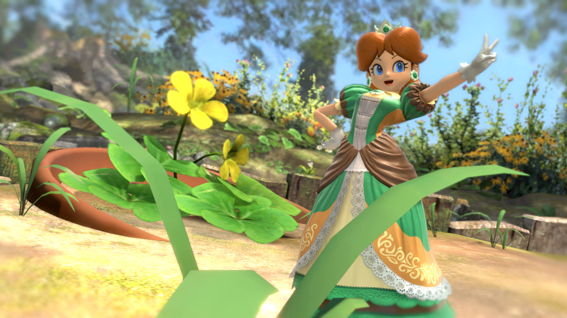 Decidueye Daisy & Primarina Peach Mod for Super Smash Bros. Ultimate ...