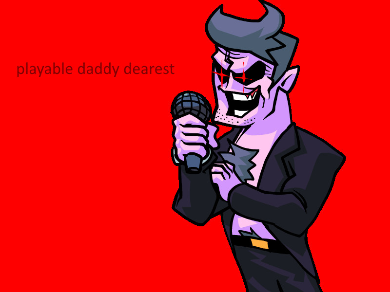 Playable Daddy Dearest Mod for Friday Night Funkin' | FNF Mods