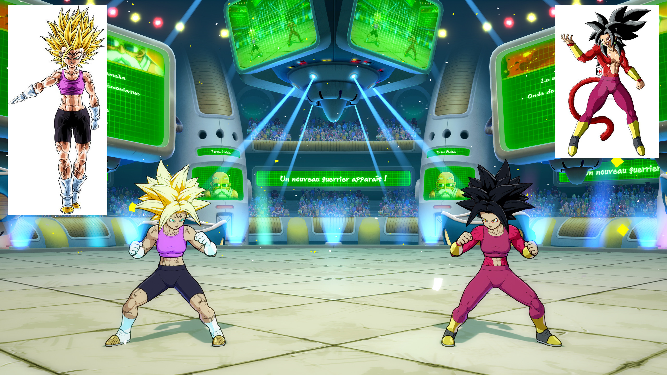 Kefla Recolors - BenichonSan Mod for Dragon Ball FighterZ | DB:FZ Mods