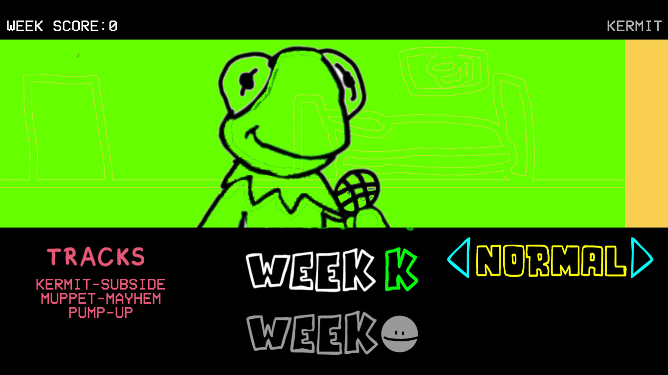 Friday Night Funkin - Vs Kermit (Halloween update) Mod for Friday Night ...