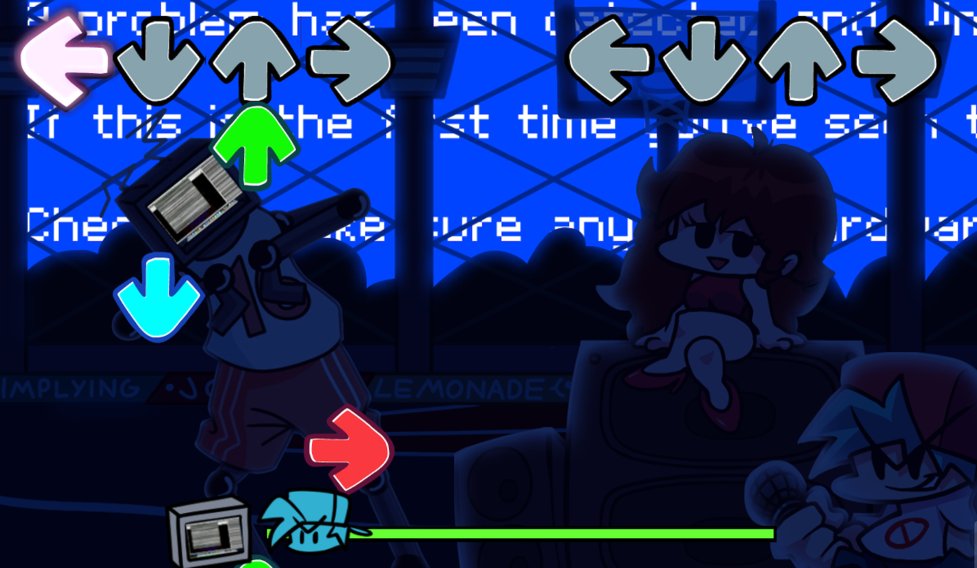 Hex gets hacked by apple [Friday Night Funkin'] [Mods]