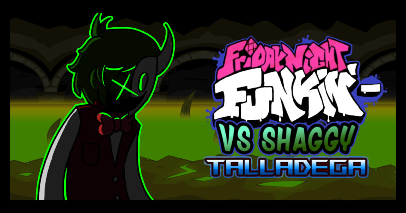 Minus Talladega Shaggy V2 (NEW SONG) Mod for Friday Night Funkin' | FNF ...
