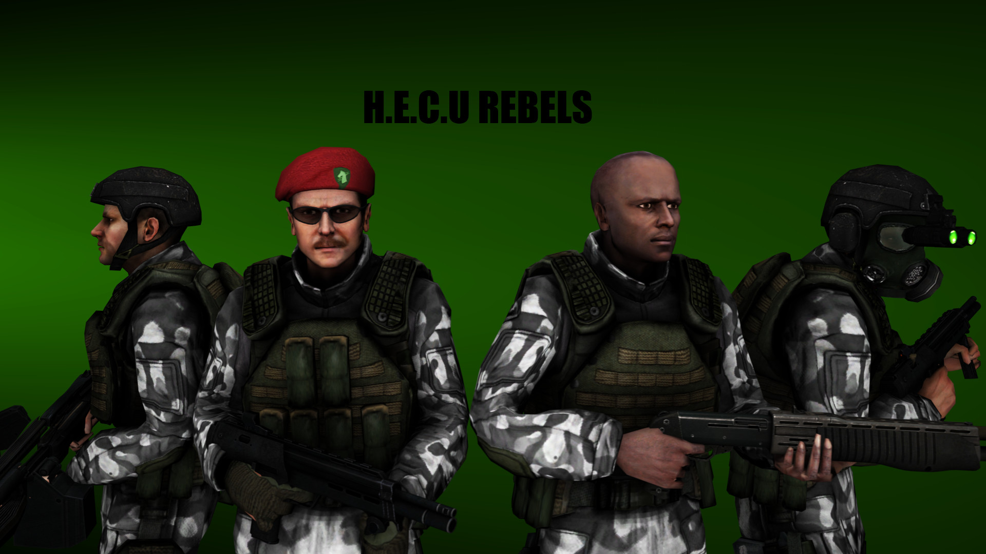 BMS HECUREBELS Mod for Half-Life 2 | HL2 Mods
