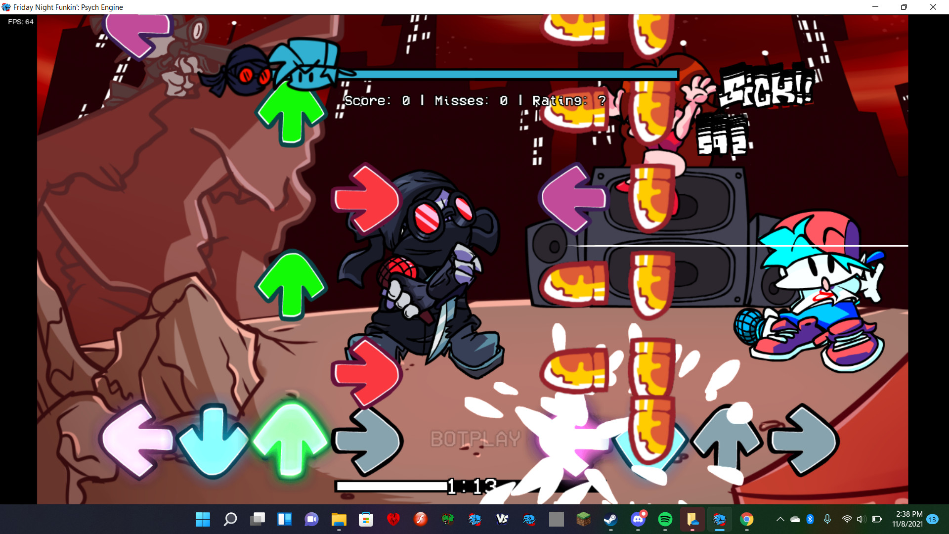 BULLET HELL(Literally)Accelerant Hank Mod for Friday Night Funkin ...