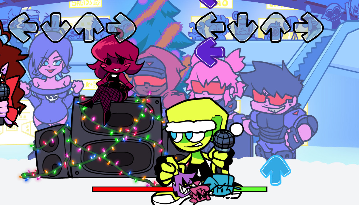 minus mod 2: a new minus awesome world Mod for Friday Night Funkin ...