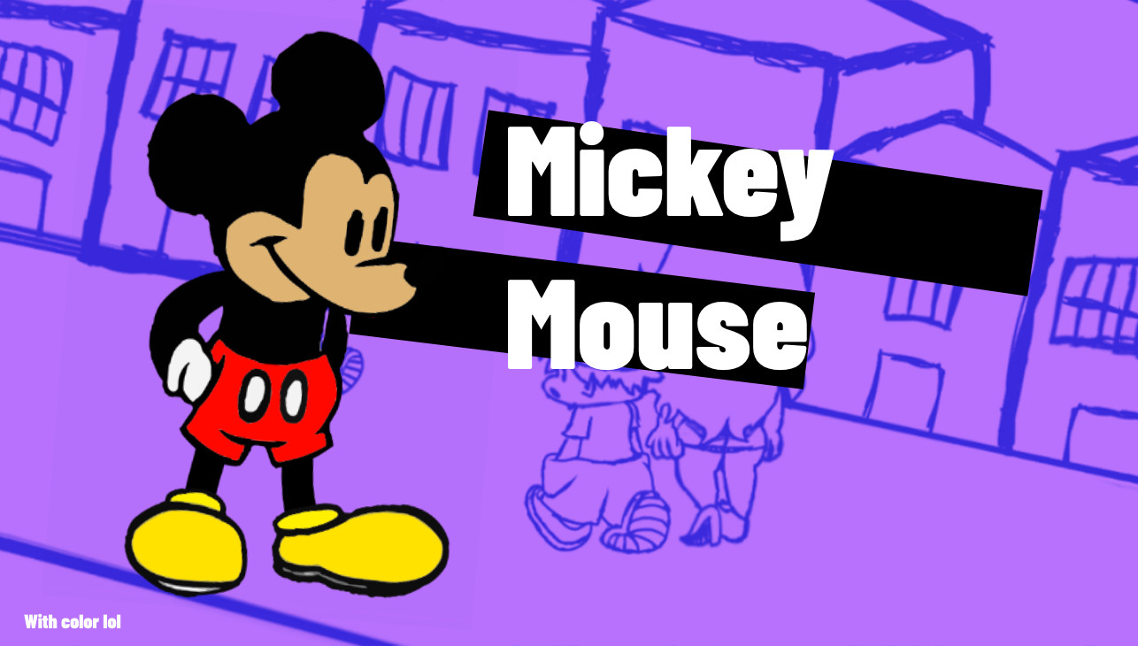 MICKEY MOUSE IN FNF!! (in a way) Mod for Friday Night Funkin' | FNF Mods