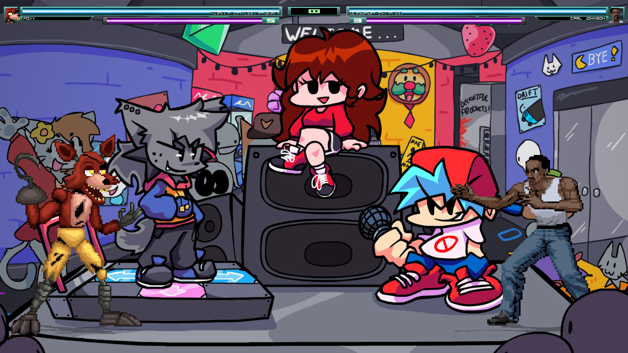 Kapi Arcade Showdown ( Nyaw ) stage [M.U.G.E.N] [Mods]