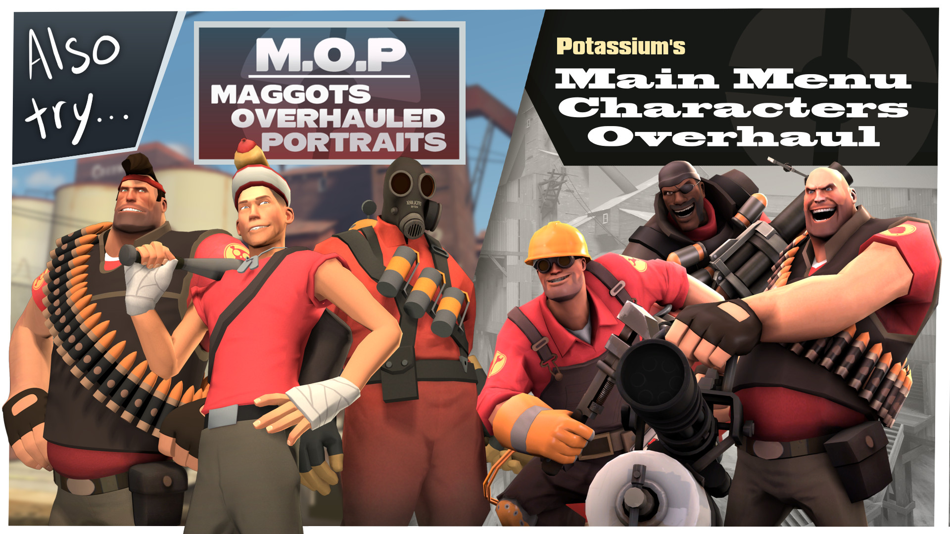 Sloofy's Overhauled UI Portraits (SOUP) Mod for Team Fortress 2 | TF2 Mods