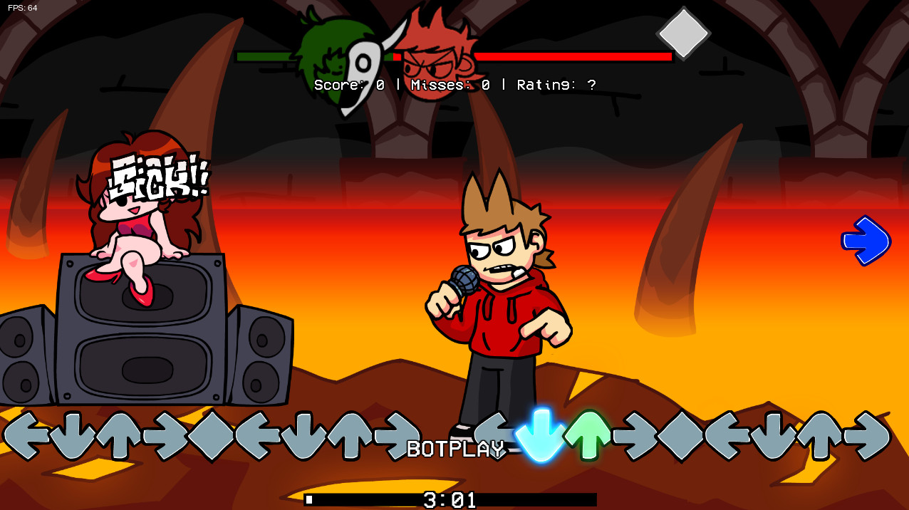 Tord Sing Talladega (beta) Mod for Friday Night Funkin' | FNF Mods