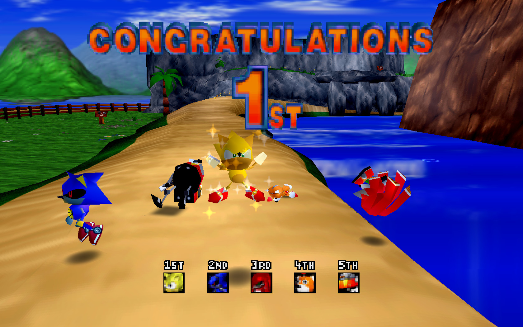 Sonic 3 Styled Super Sonic Mod for Sonic R | SR Mods