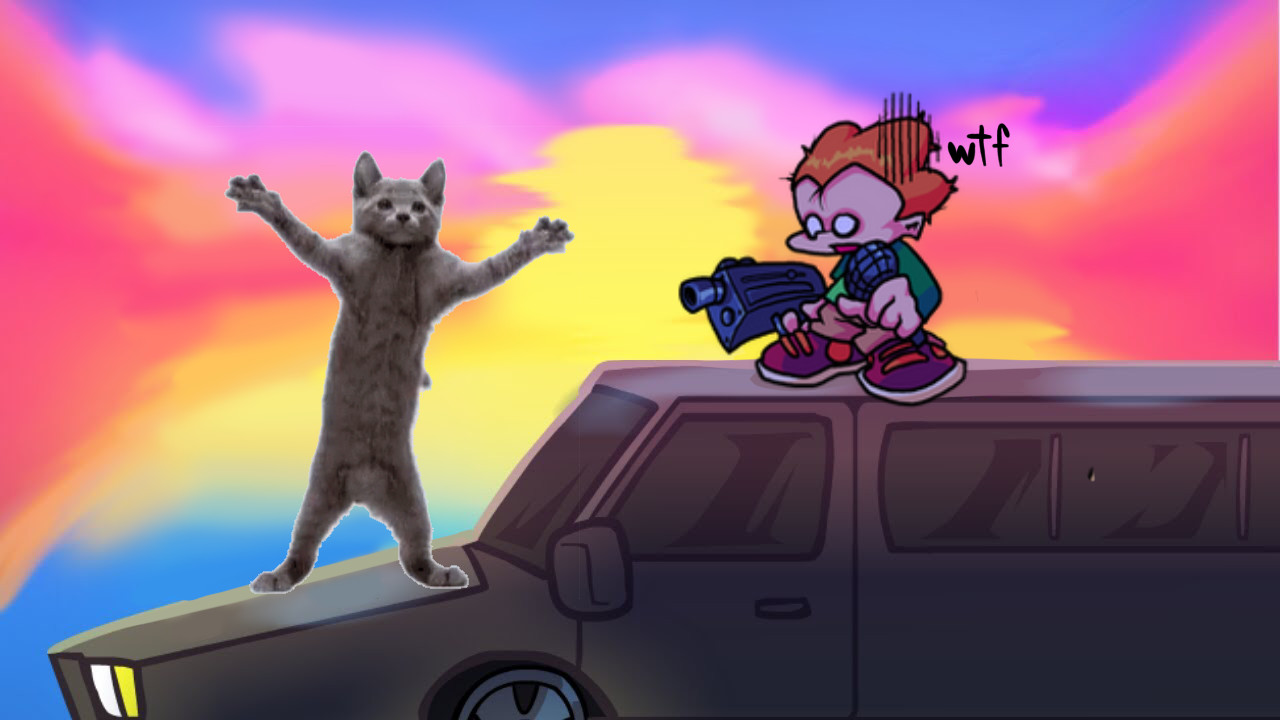 pico vs dancing cat Mod for Friday Night Funkin' | FNF Mods