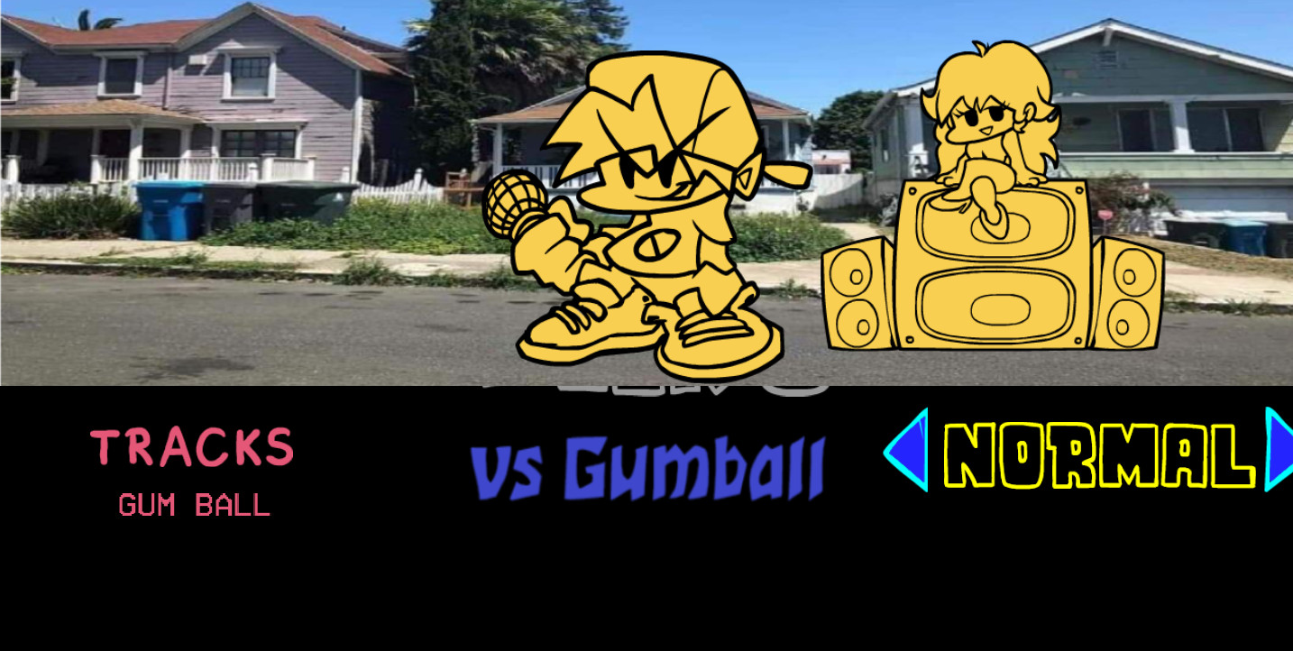 fnf vs gumball mod(beta version 2.0) Mod for Friday Night Funkin' | FNF ...