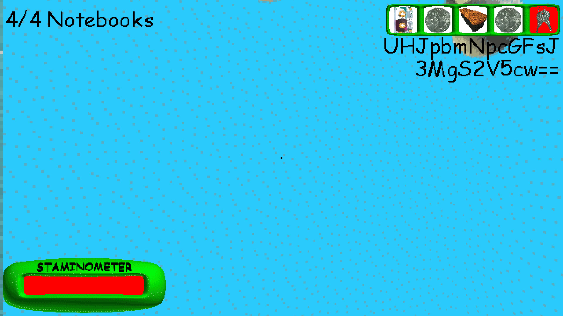 Baldi's basics plus but text encoded to base64 [Baldi's Basics] [Mods]