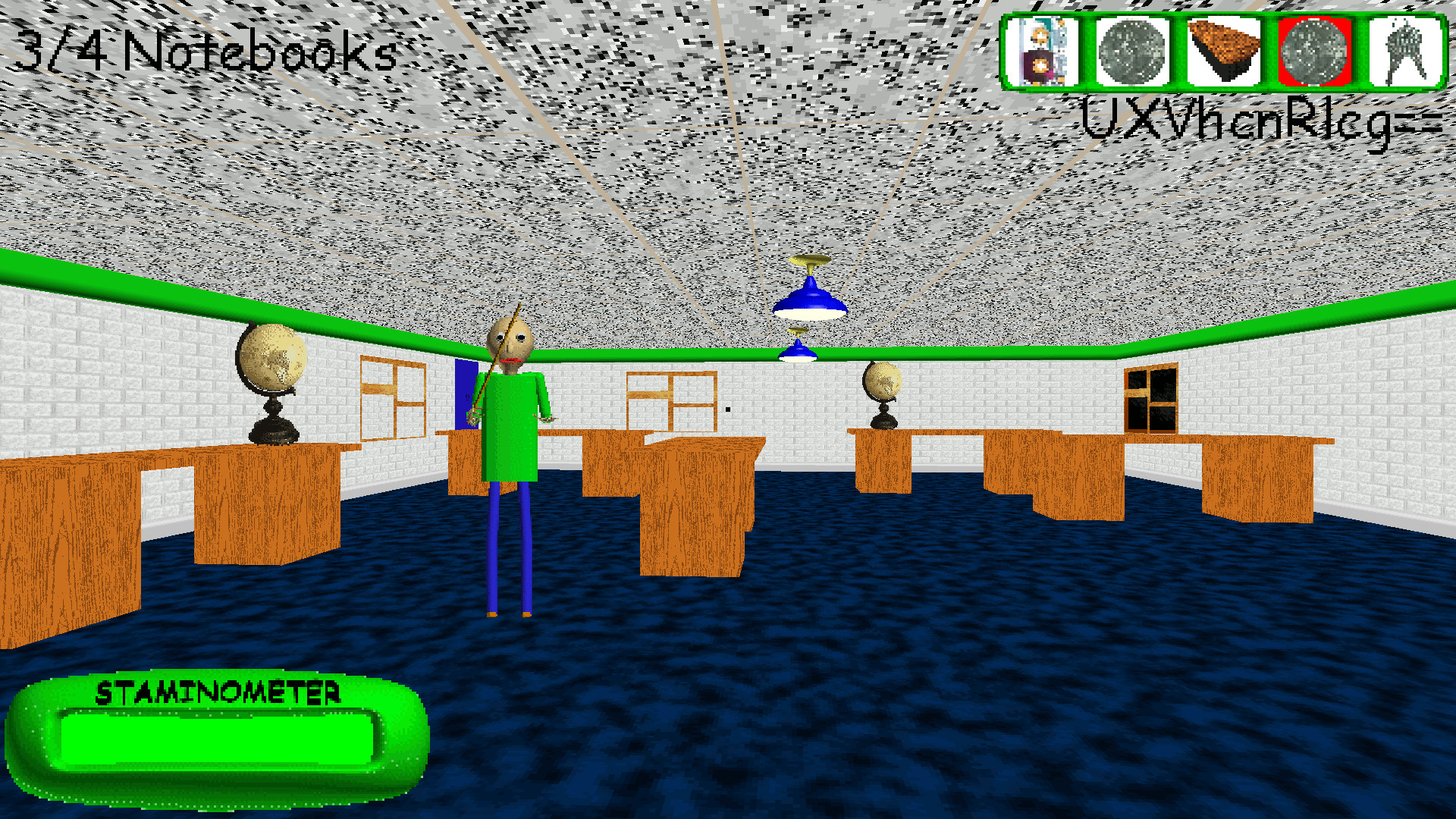 Baldi's basics plus but text encoded to base64 [Baldi's Basics] [Mods]