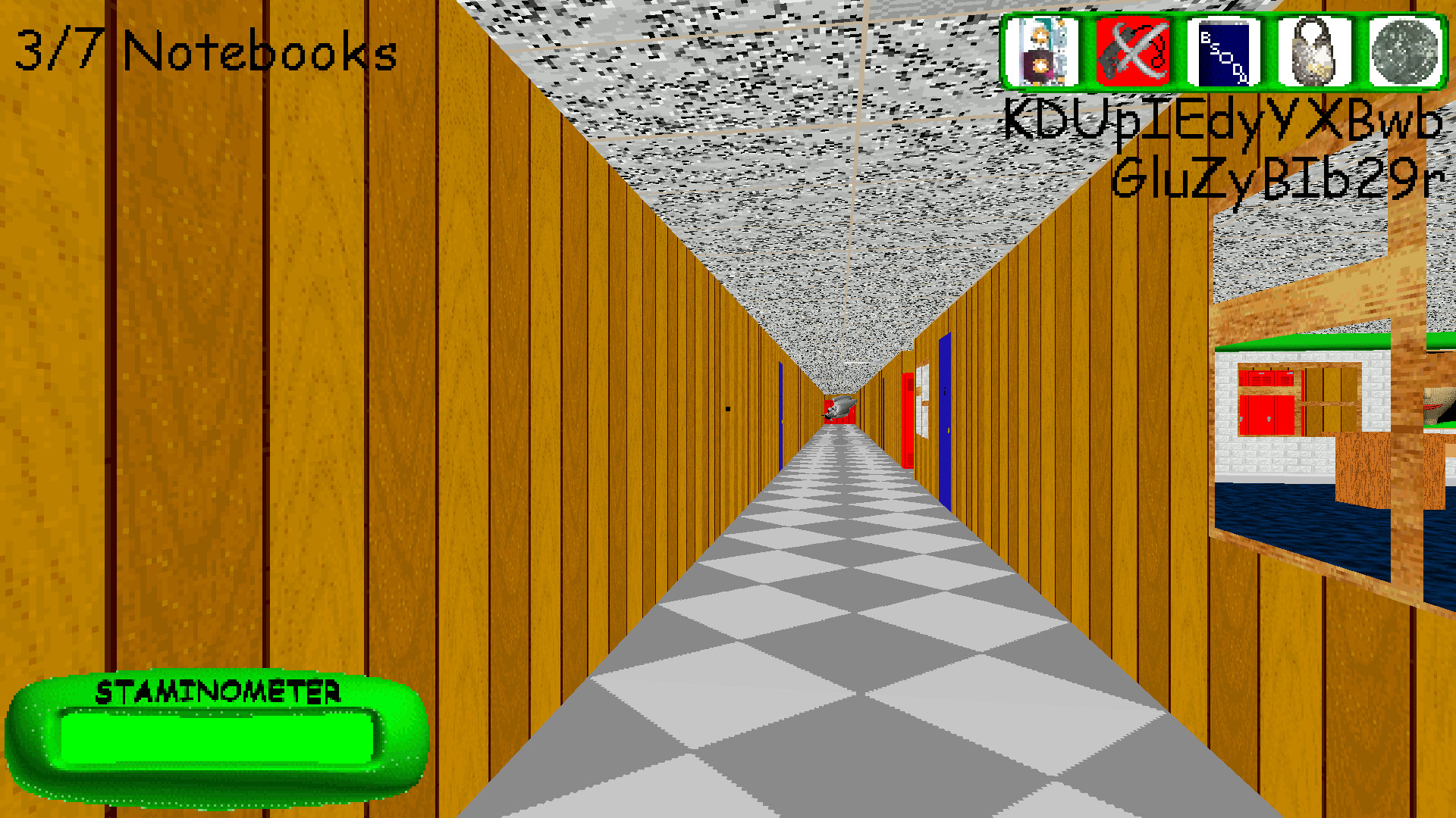 Baldi's basics plus but text encoded to base64 [Baldi's Basics] [Mods]