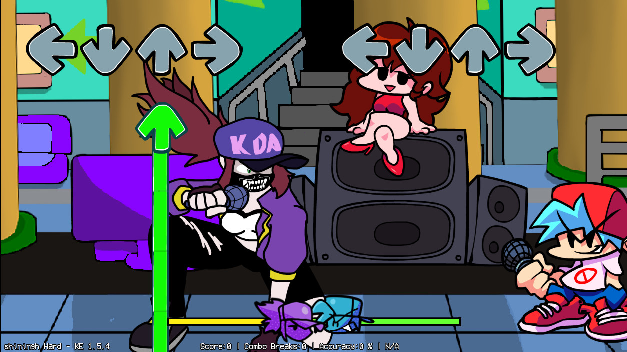 FNF Sparkling Diamonds[FULL WEEK] [Friday Night Funkin'] [Mods]