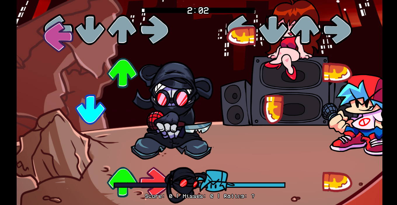 Accelerant Hank Bullet Time Challenge! Mod for Friday Night Funkin ...