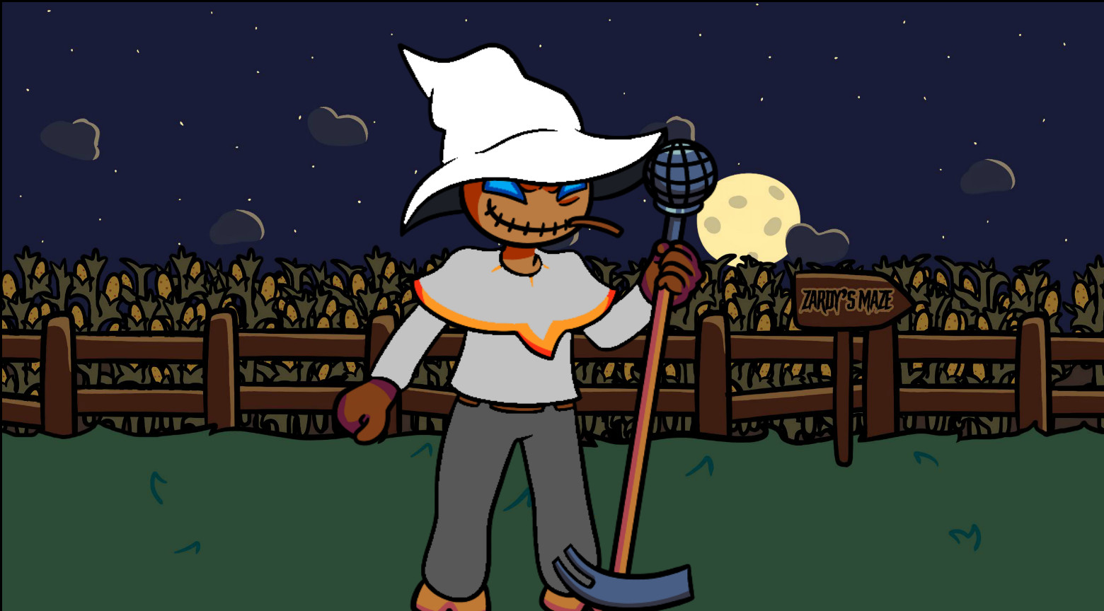 white zardy skin [Friday Night Funkin'] [Mods]