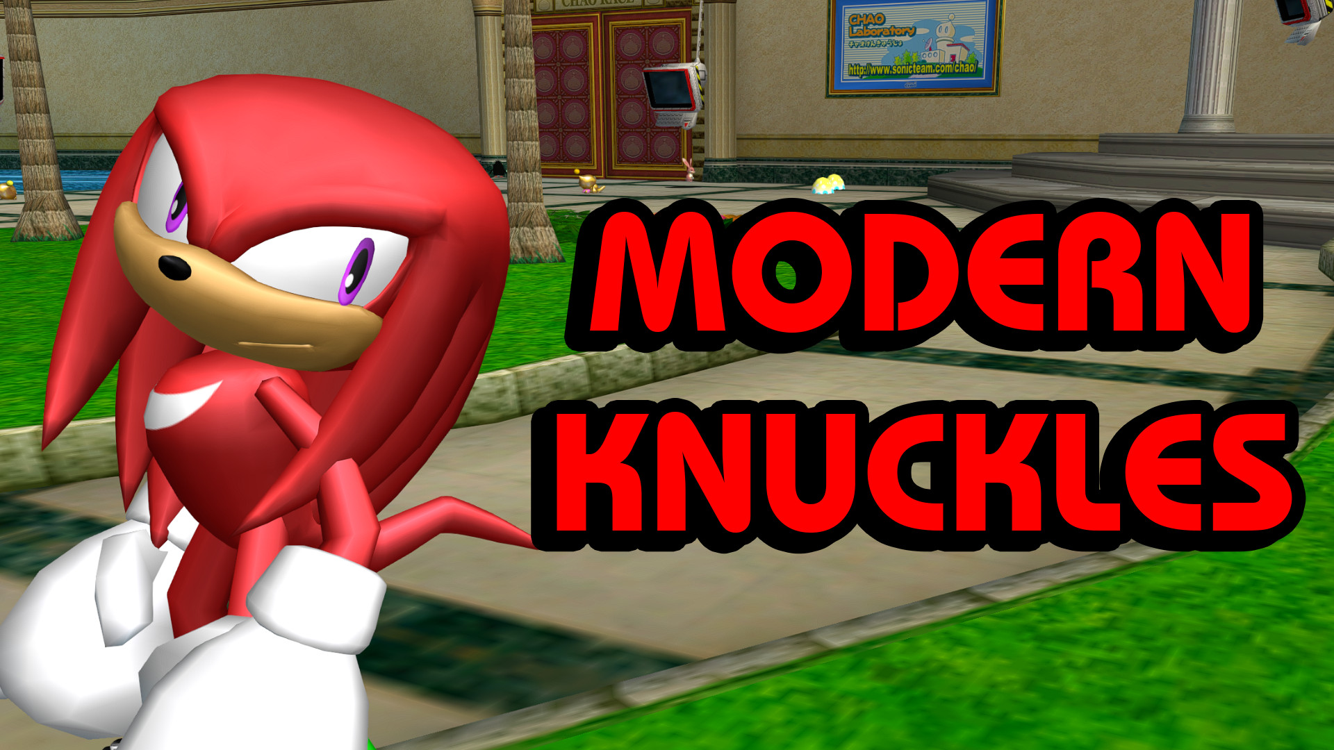 Modern Knuckles Mod for Sonic Adventure DX | SADX Mods