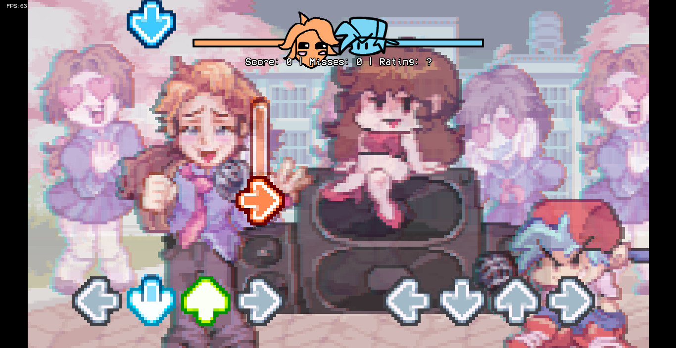 Week 6 but in VHS [Friday Night Funkin'] [Mods]