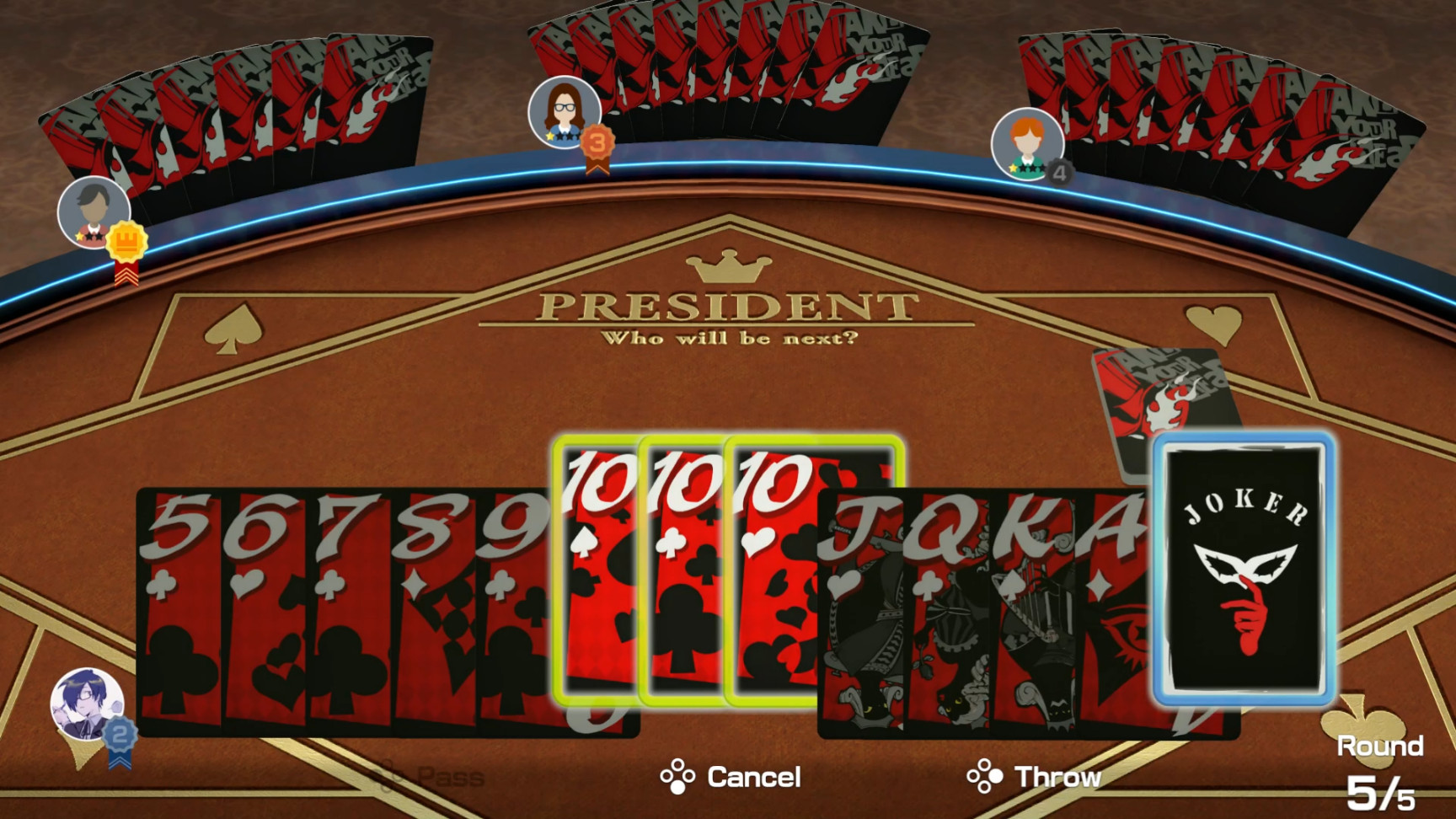 Persona 5 Royal President/Tycoon Skin Mod for Clubhouse Games: 51 World ...