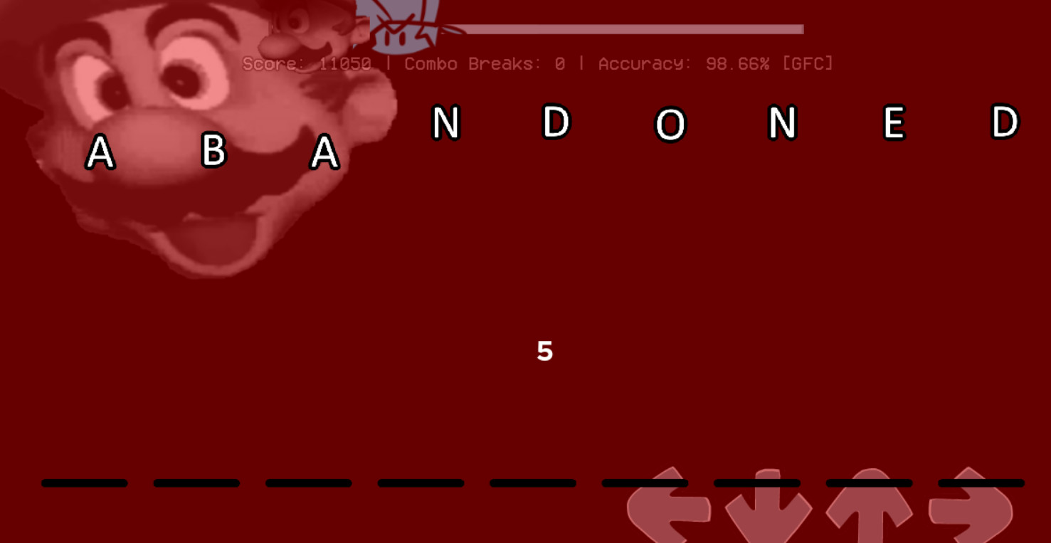 Mario Head as Lost Silver Mod for Friday Night Funkin' | FNF Mods
