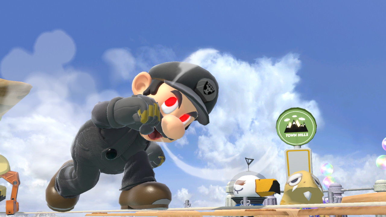 Evil Mario [Super Smash Bros. Ultimate] [Mods]